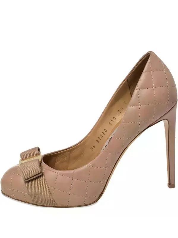 FERRAGAMO 115mm Vara Bow Leather Pumps