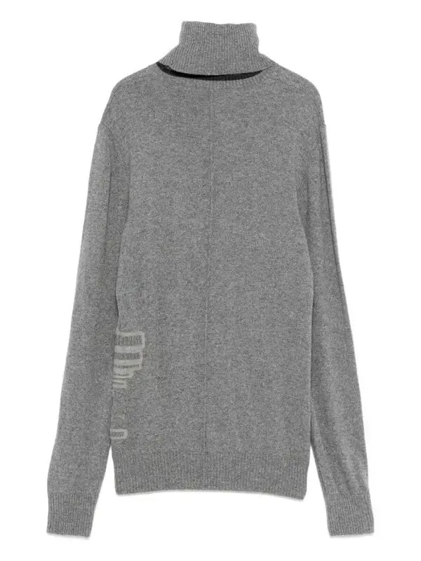 Versace 2007 Wool Turtleneck Sweater