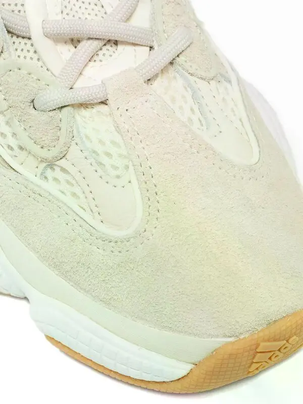 ADIDAS X YEEZY 2023 Suede And Mesh Sneakers - Neutrals