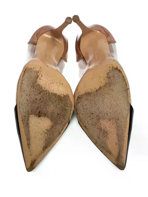 GIANVITO ROSSI 110mm Plexi Pumps - Neutrals