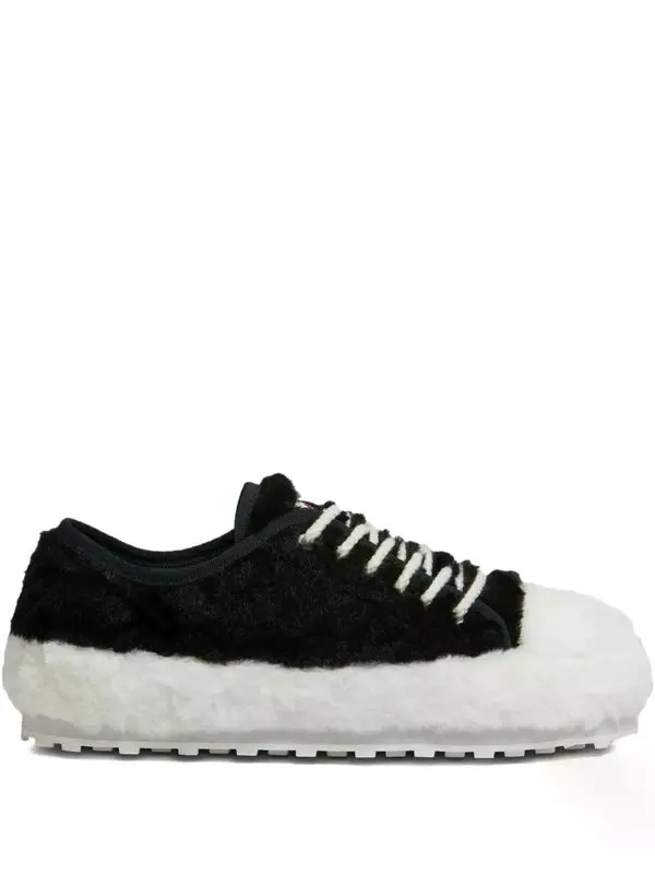 Marni Teddy Low-top Sneakers - Black