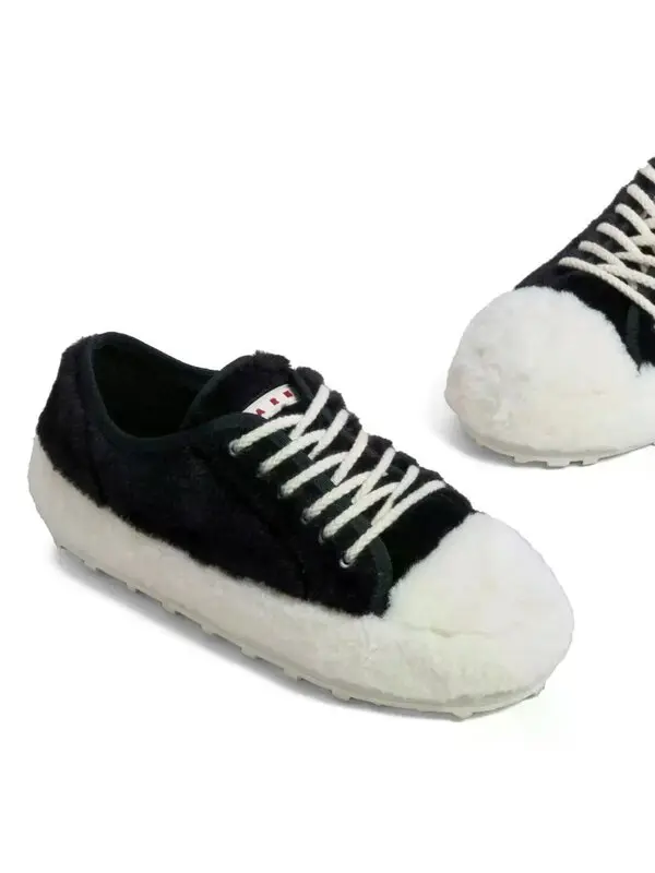 Marni Teddy Low-top Sneakers - Black