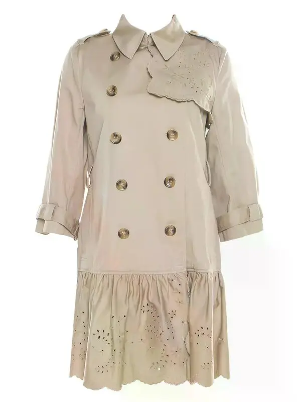 Valentino Garavani Double-breasted Cotton Coat
