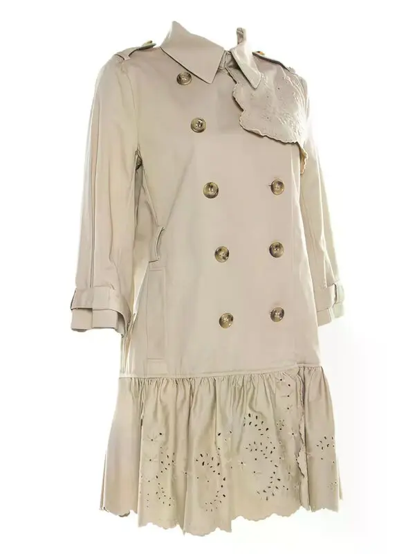 Valentino Garavani Double-breasted Cotton Coat