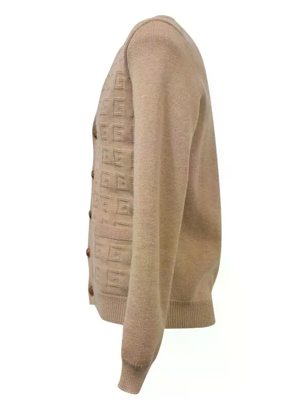 Gucci Gg-pattern V-neck Cardigan
