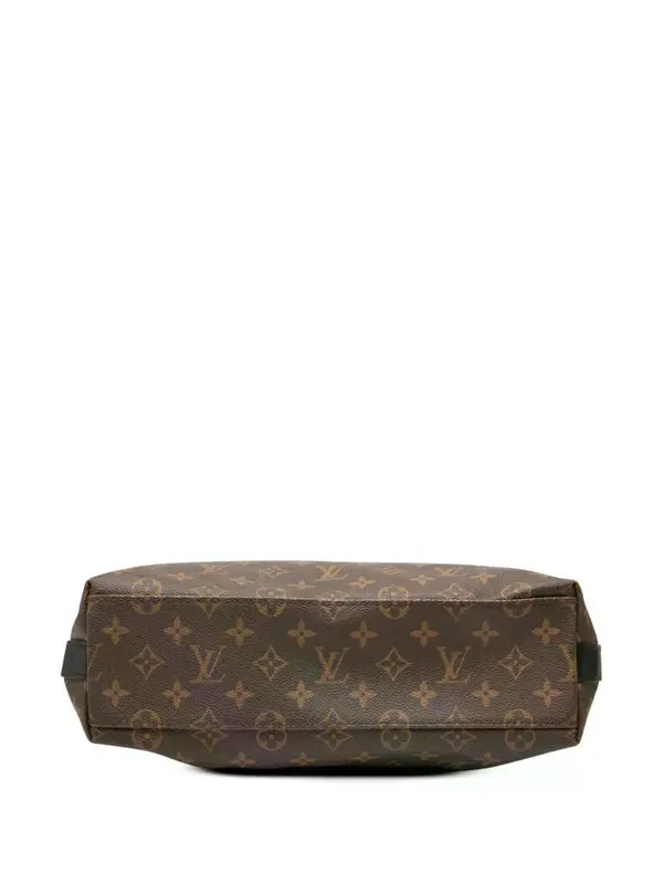 LOUIS VUITTON 2011 Monogram Macassar Kitan Satchel
