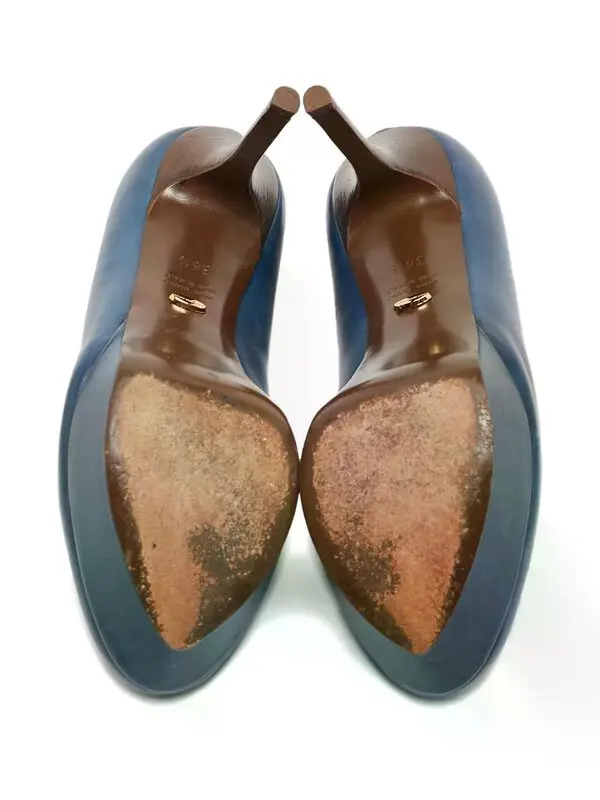 SERGIO ROSSI Vintage 120mm Platform Pumps