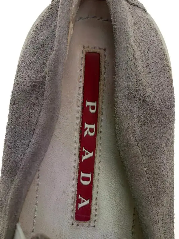 Prada Suede Slip-on Sneakers - Grey