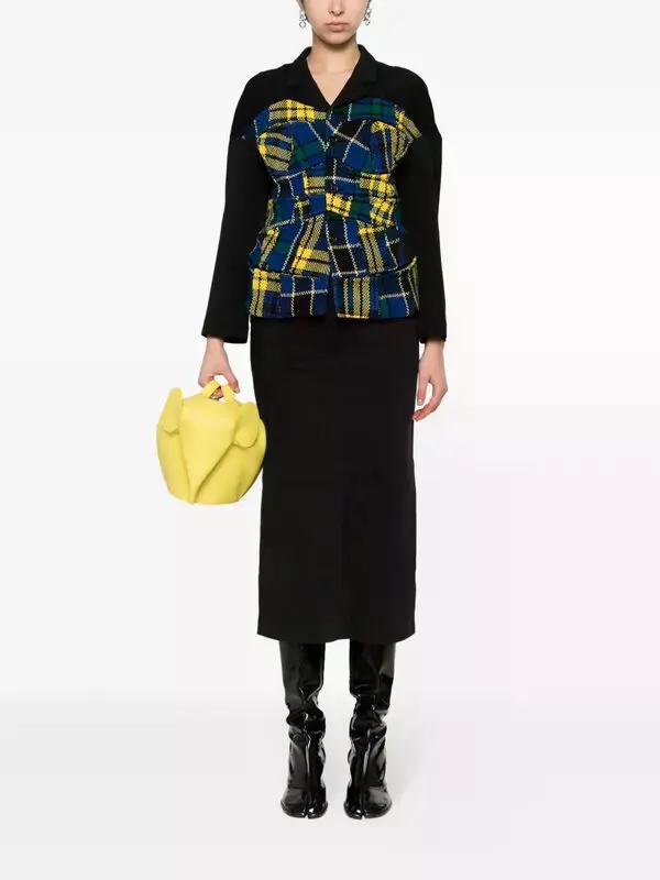 Comme Des Garçons 1999 Tartan Patchwork Jacket