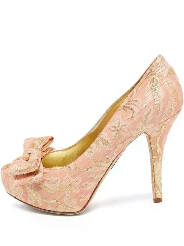 Dolce & Gabbana Stiletto Heel Pumps With Bow Detailing