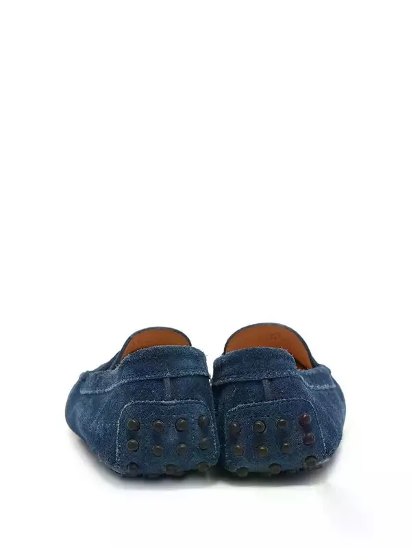 TOD'S Gommino Suede Loafers - Blue