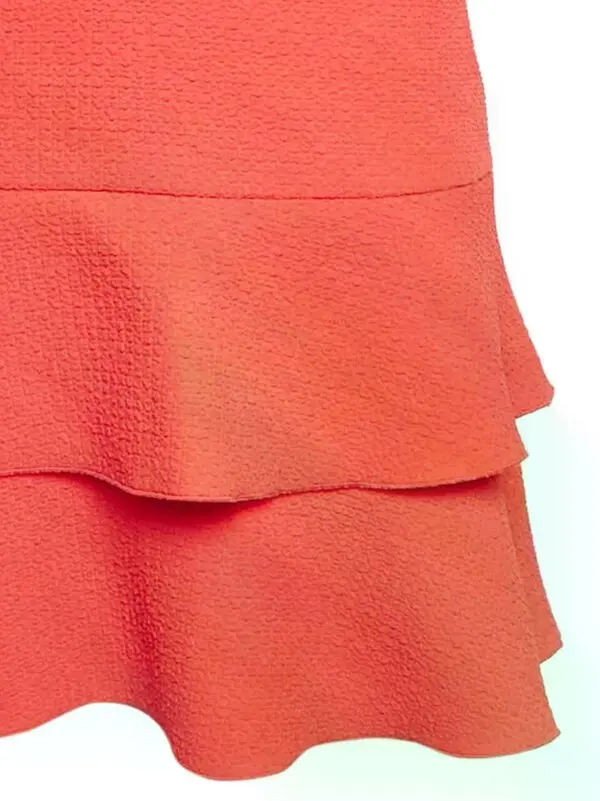 Sandro Jacquard Dress - Orange