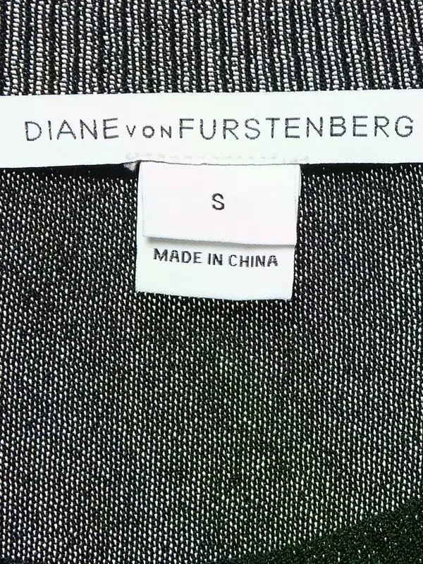 Diane Von Furstenberg Vintage Patterned Dress