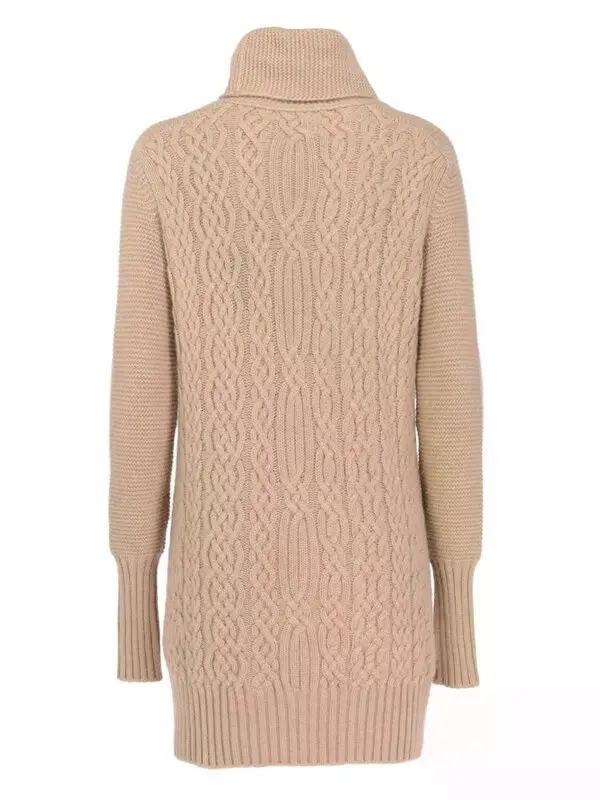 Loro Piana 2010s Cable Knit Dress
