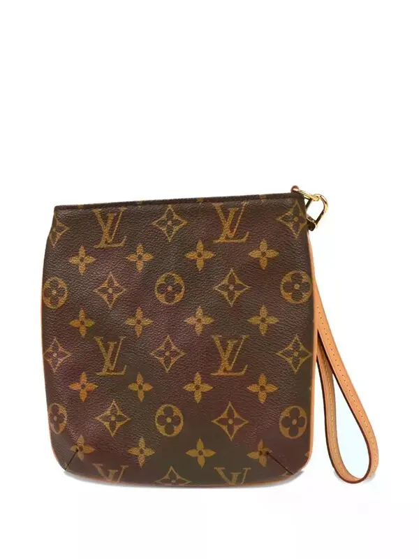 LOUIS VUITTON Monogram Partition Pouch - Brown