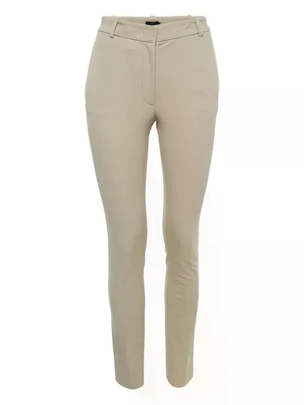 JOSEPH Tailored Cotton-blend Trousers