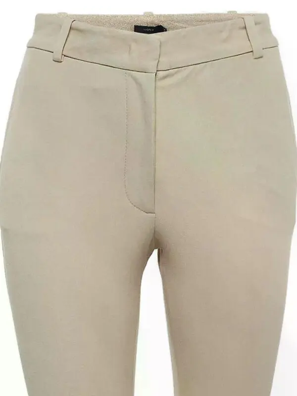 JOSEPH Tailored Cotton-blend Trousers