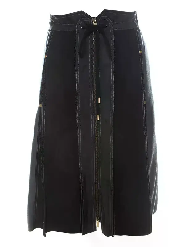 Derek Lam 10 Crosby 2024 Panel Zip Skirt