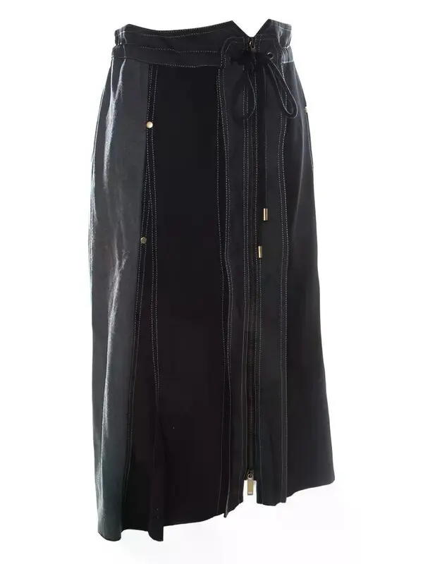 Derek Lam 10 Crosby 2024 Panel Zip Skirt