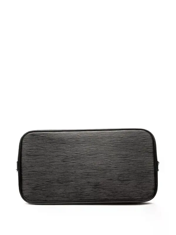 LOUIS VUITTON 1997 Epi Alma Pm Handbag - Black