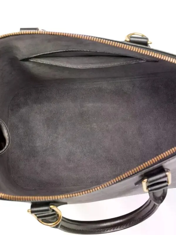 LOUIS VUITTON 1997 Epi Alma Pm Handbag - Black