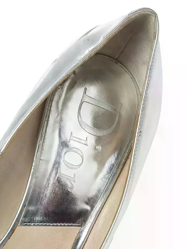 Dior 105mm Miss Peep Toe Pumps