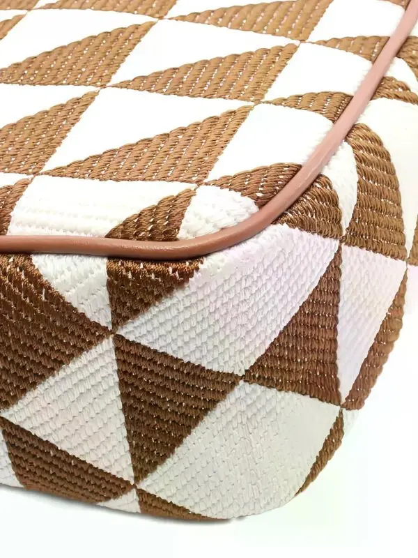 Prada 2010s Symbole Triangle Shoulder Bag