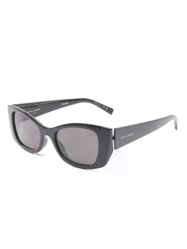 Saint Laurent 20s Rectangle-frame Tinted Sunglasses