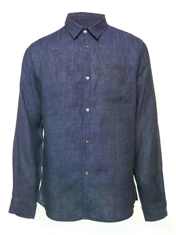 Derek Rose 2024 Linen Pocket Shirt