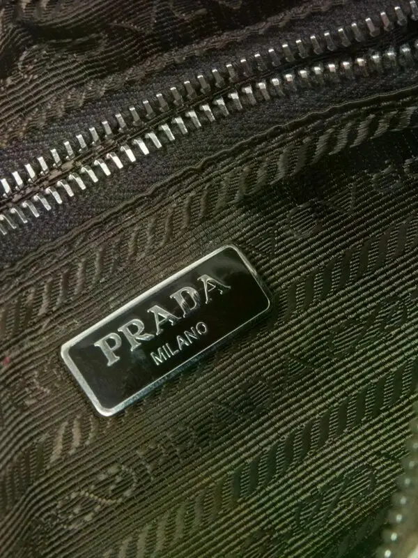 Prada Geometric-print Wristlet