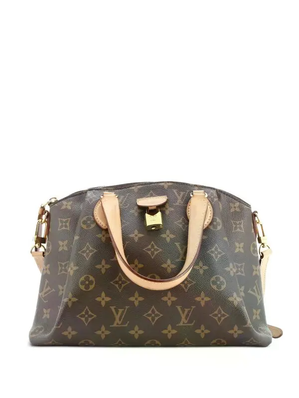 LOUIS VUITTON Rivoli Handbag Monogram Canvas Pm Satchel