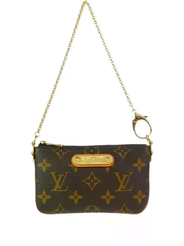 LOUIS VUITTON 2008 Monogram Pochette Milla Pm Clutch Bag