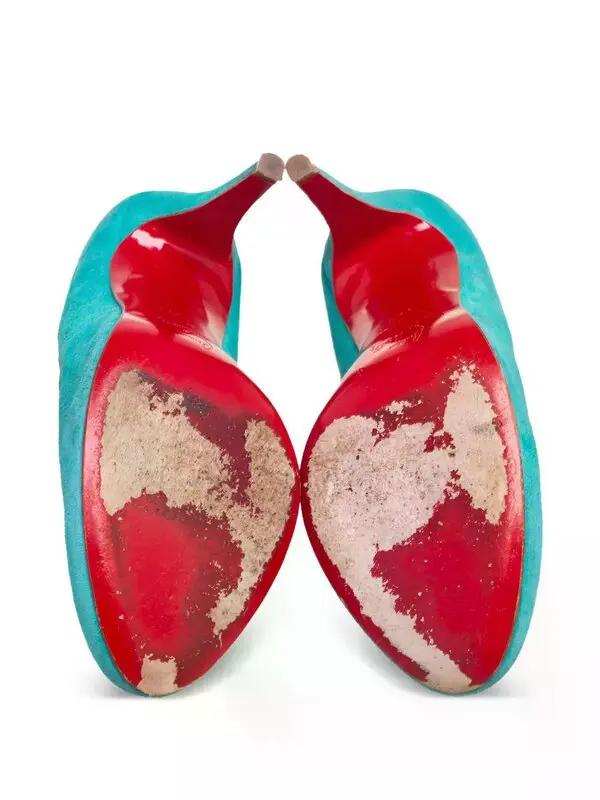 CHRISTIAN LOUBOUTIN 100mm Suede High Heel Pumps