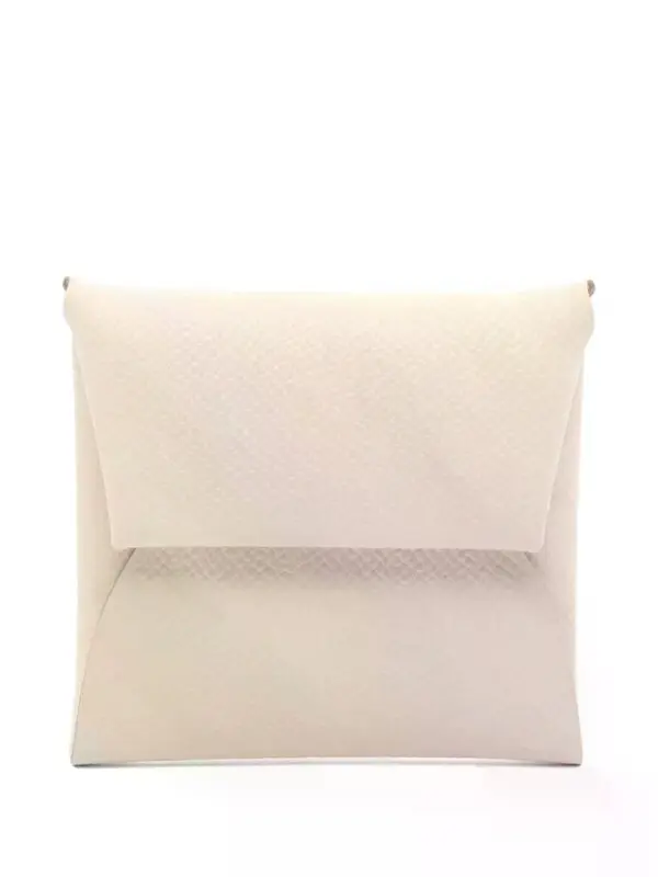 Hermès 2024 Bastia Coin Purse - Neutrals