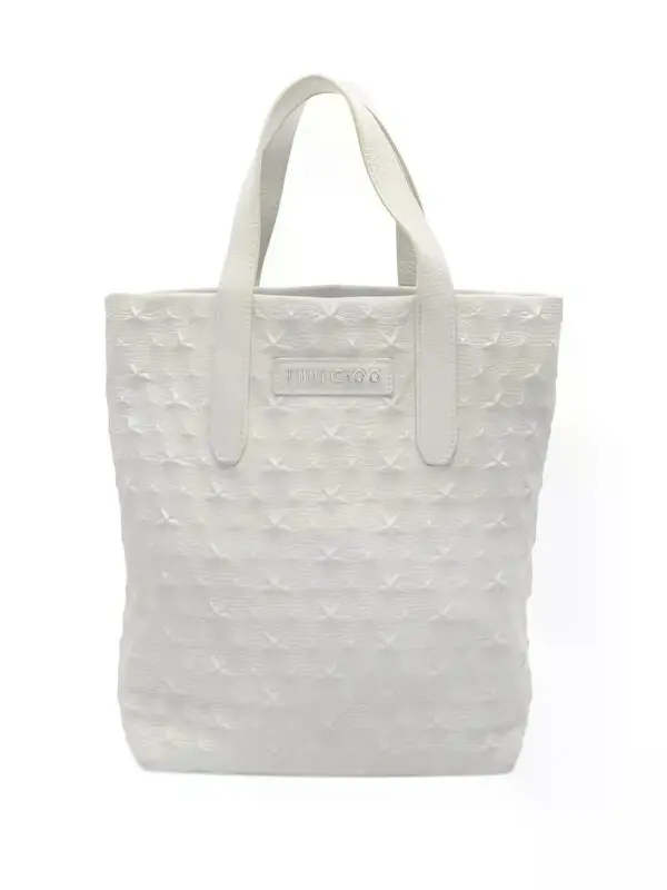 JIMMY CHOO 2000s Sofia Star-embossed Tote Bag