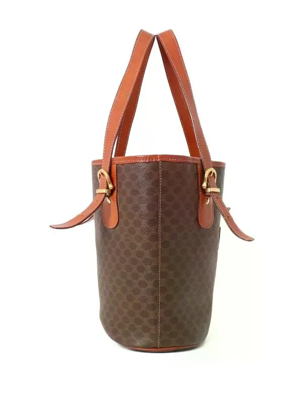 Celine 1995 Macadam Monogram Tote Bag