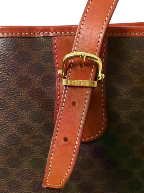 Celine 1995 Macadam Monogram Tote Bag