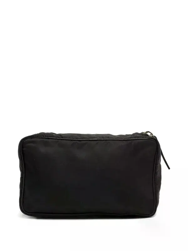 Gianfranco Ferre Logo-plaque Zip Pouch