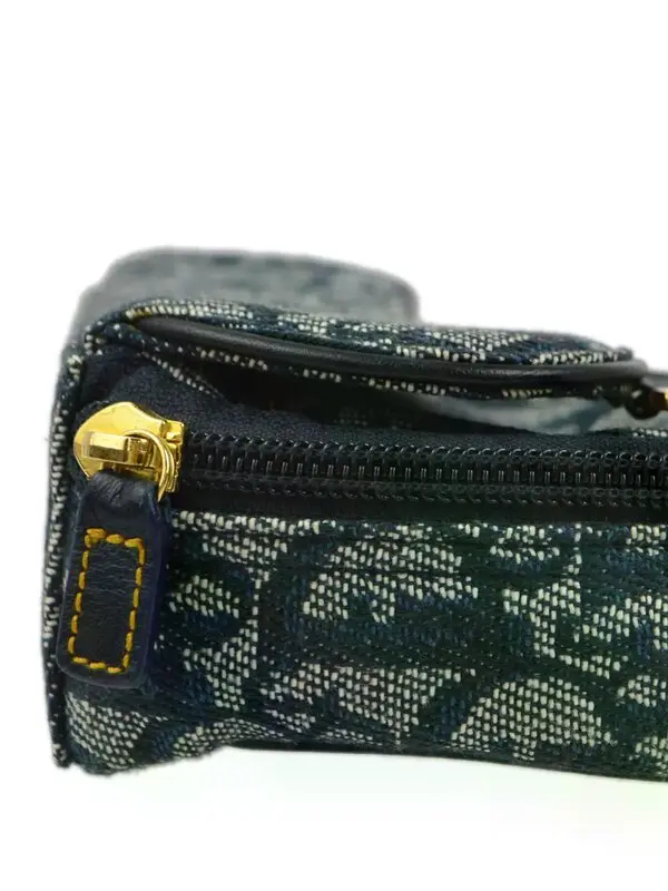 Dior 1998 Trotter Saddle Wallet - Blue