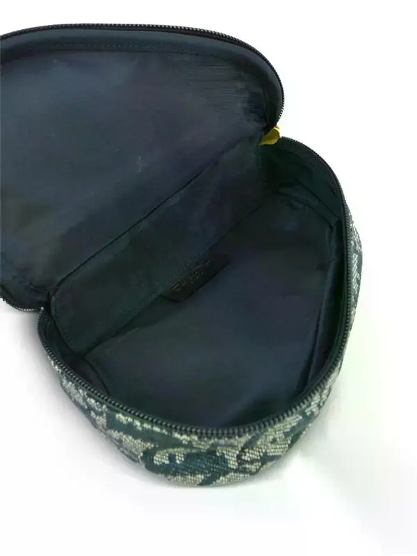 Dior 1998 Trotter Saddle Wallet - Blue