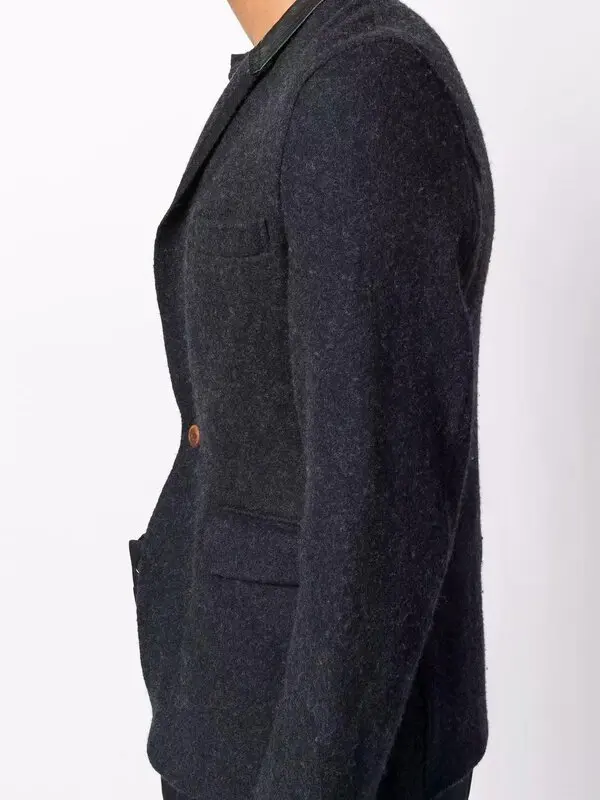Comme Des Garçons 2000s Pre-owned Fitted Blazer