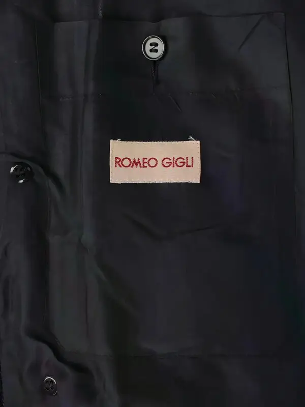 ROMEO GIGLI Buttoned Belted Coat
