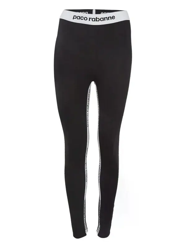 Rabanne Logo-tape Leggings