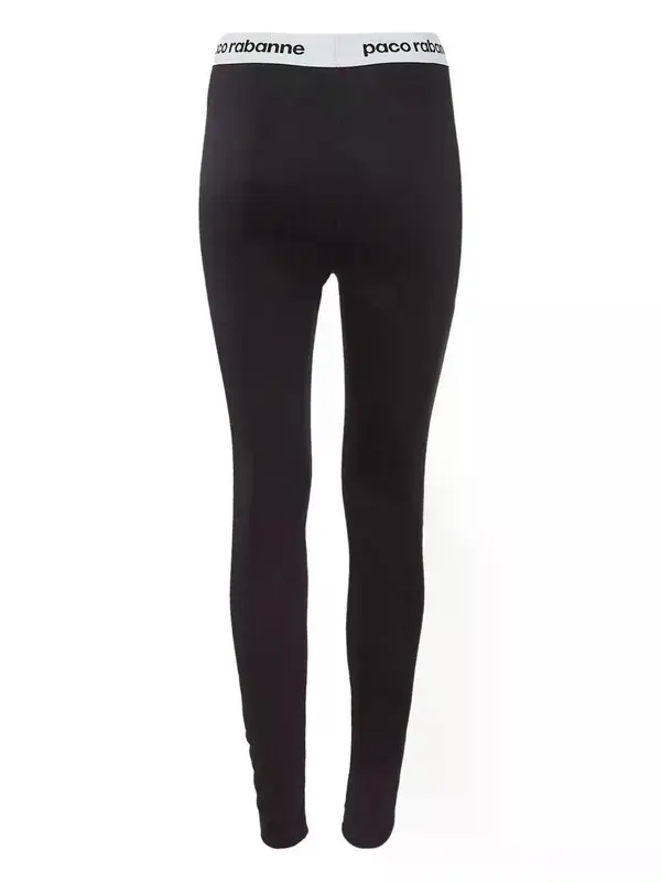 Rabanne Logo-tape Leggings
