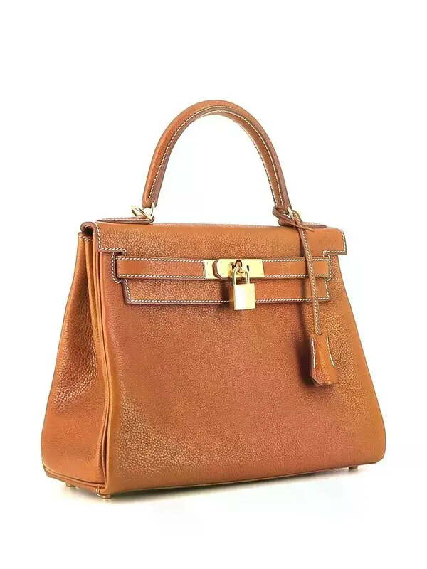 Hermès 2021 Kelly 28 Handbag - Brown