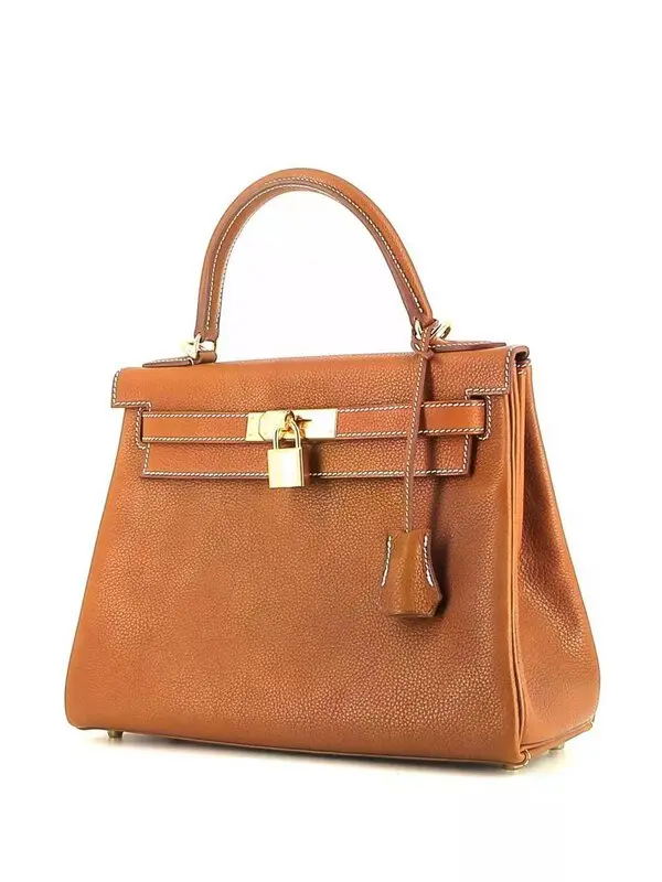 Hermès 2021 Kelly 28 Handbag - Brown
