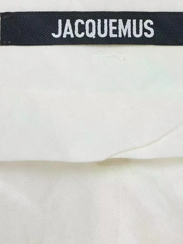Jacquemus Pleated Linen Trousers