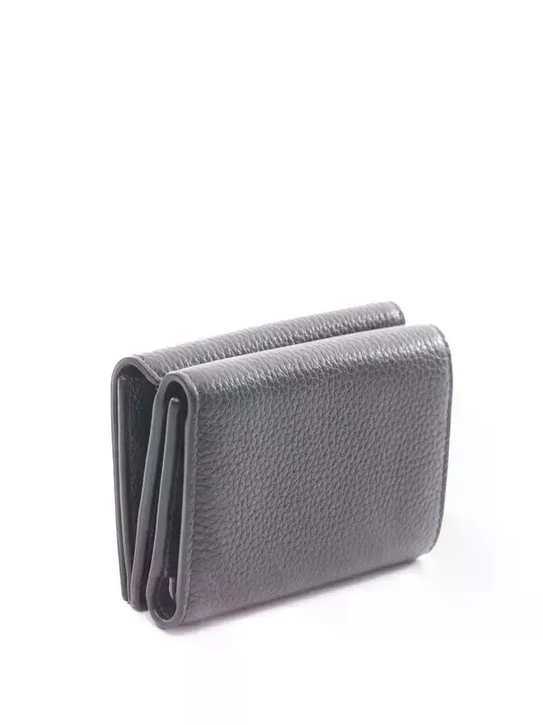 Balenciaga 2010-2025 Calfskin Mini Classic Neo Wallet Small Wallets