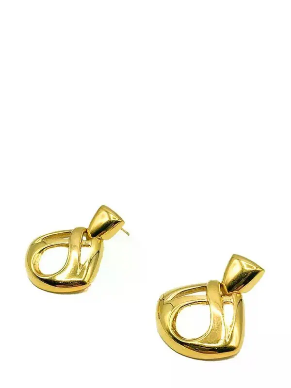 Givenchy Vintage Infinity Earrings