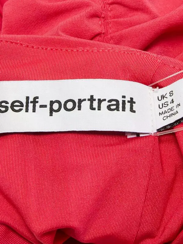 SELF-PORTRAIT Gathered Blouse